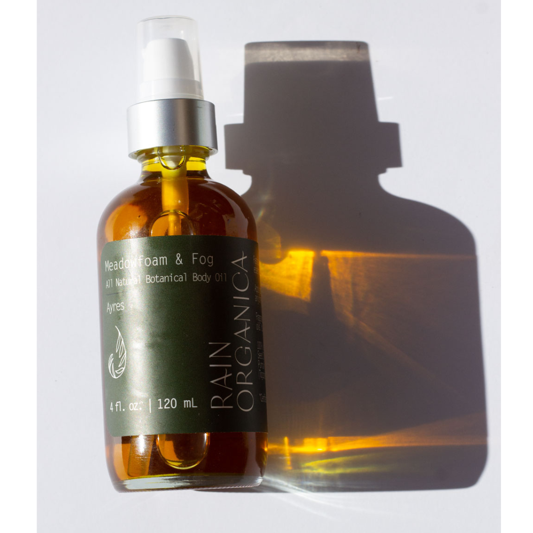 Meadowfoam + Fog All Natural & Nut Oil Free Body Oil | Rain Organica