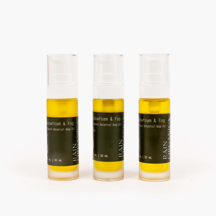 All Natural Botanical Body Oil Trio – Rain Organica